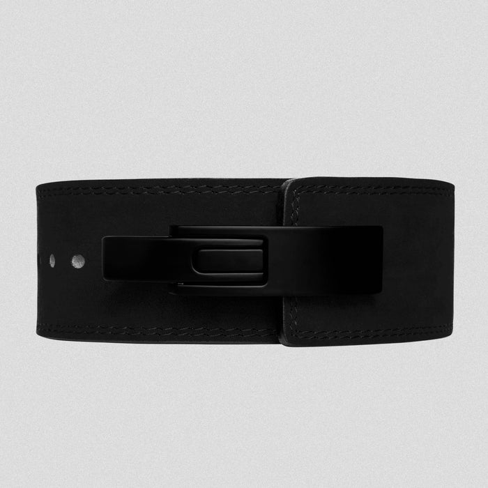 Gymreapers 10MM Lever Belt - Black/Black