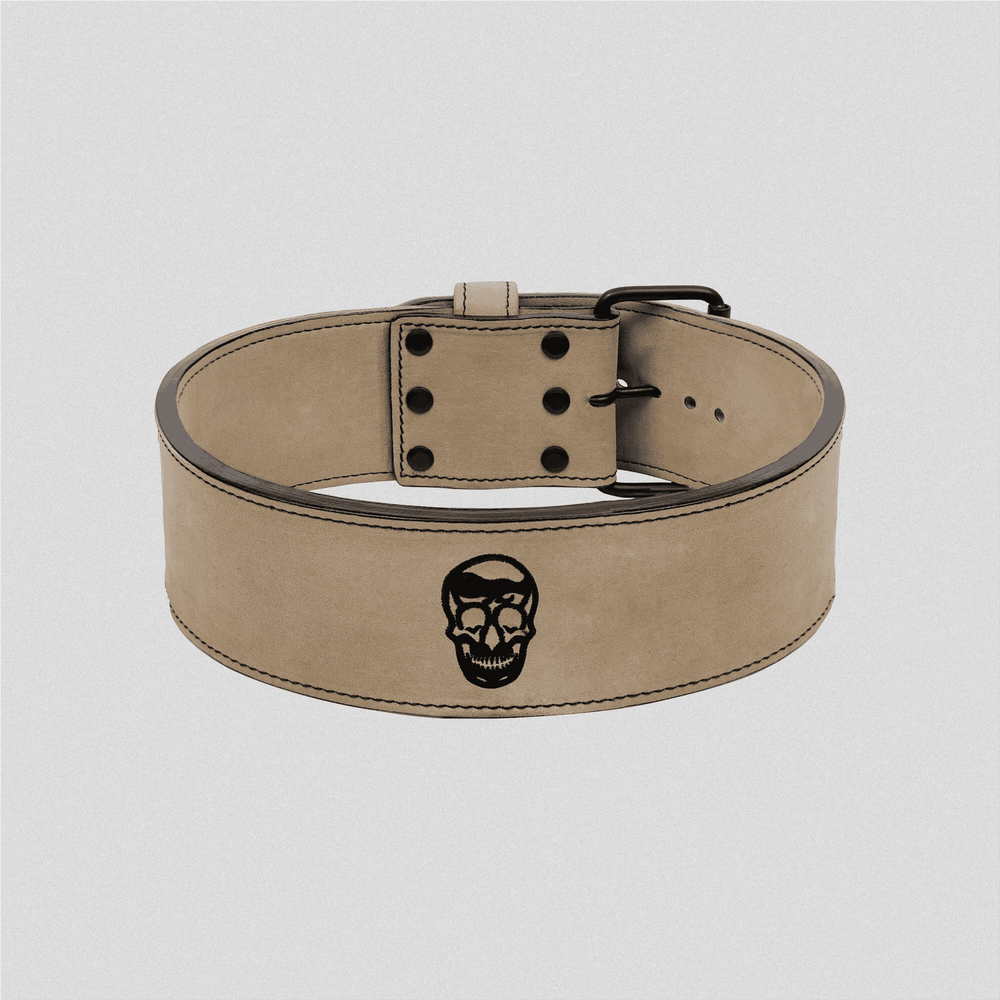 10MM Single Prong Weightlifting Belt - Tan