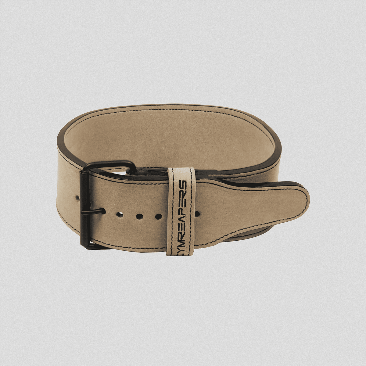 10MM Single Prong Weightlifting Belt - Tan