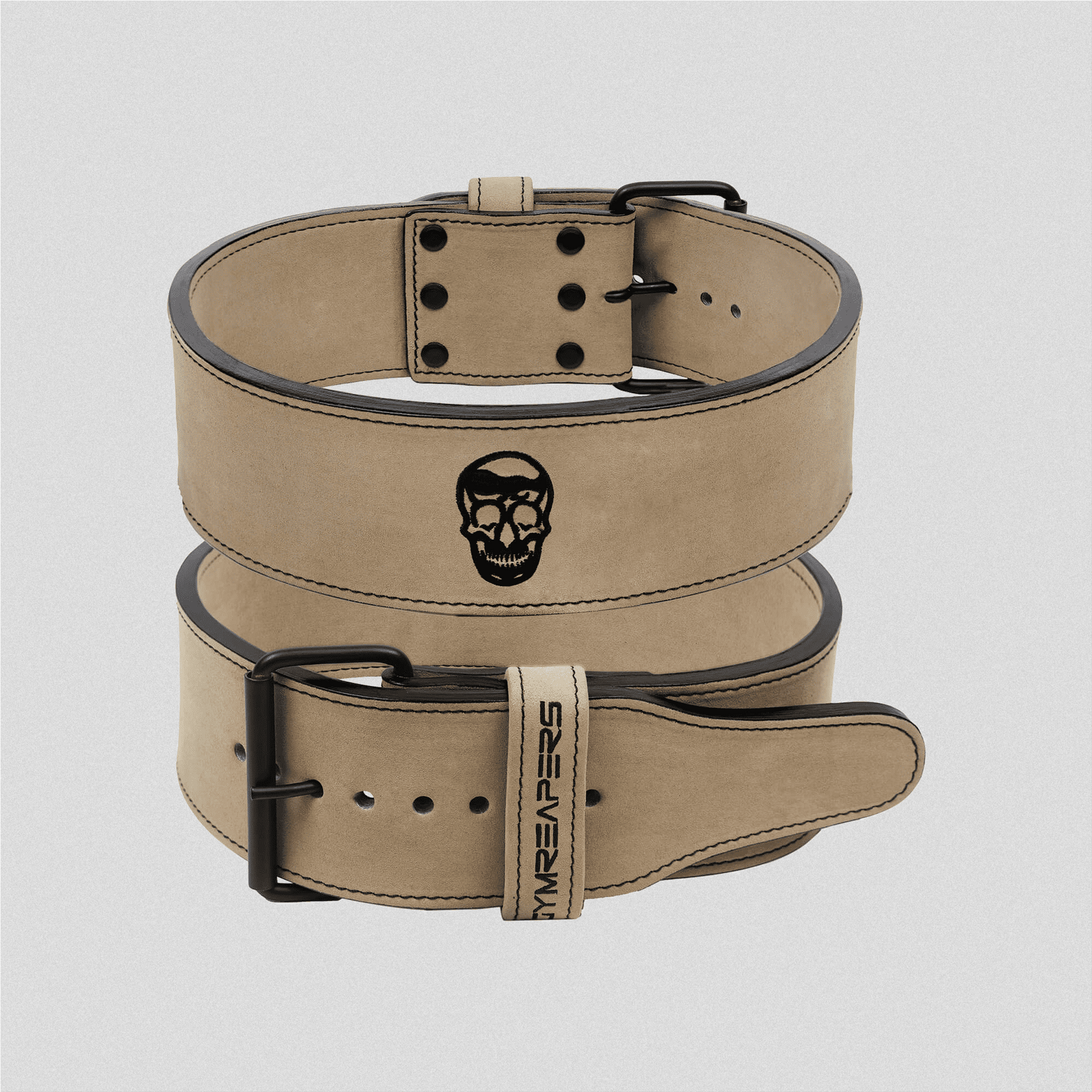 10MM Single Prong Weightlifting Belt - Tan