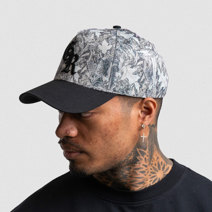 5-Panel Initial Hat - Camo/Black
