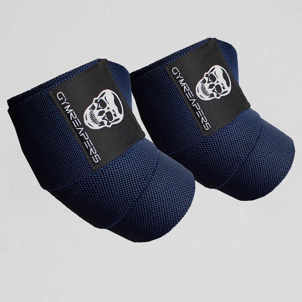 Gymreapers Weightlifting Elbow Wraps - Navy