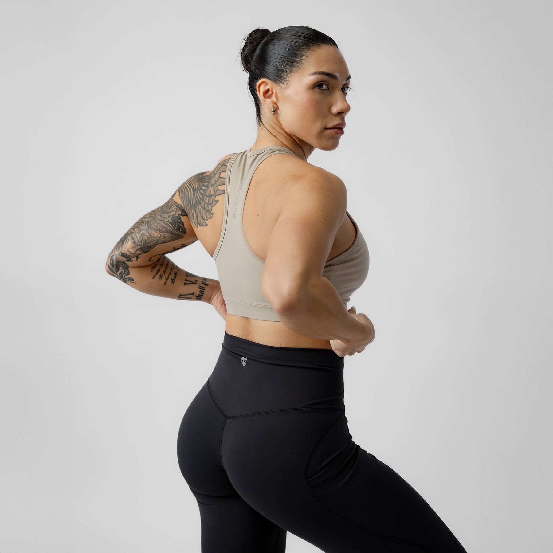 Women's Performance Bra - Taupe