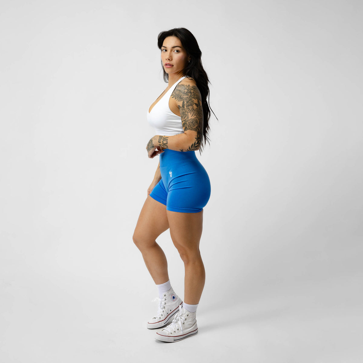 Gymreapers Infinity Shorts - Azure