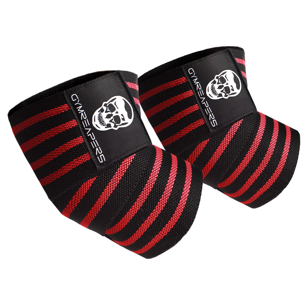 Gymreapers Weightlifting Elbow Wraps - Red