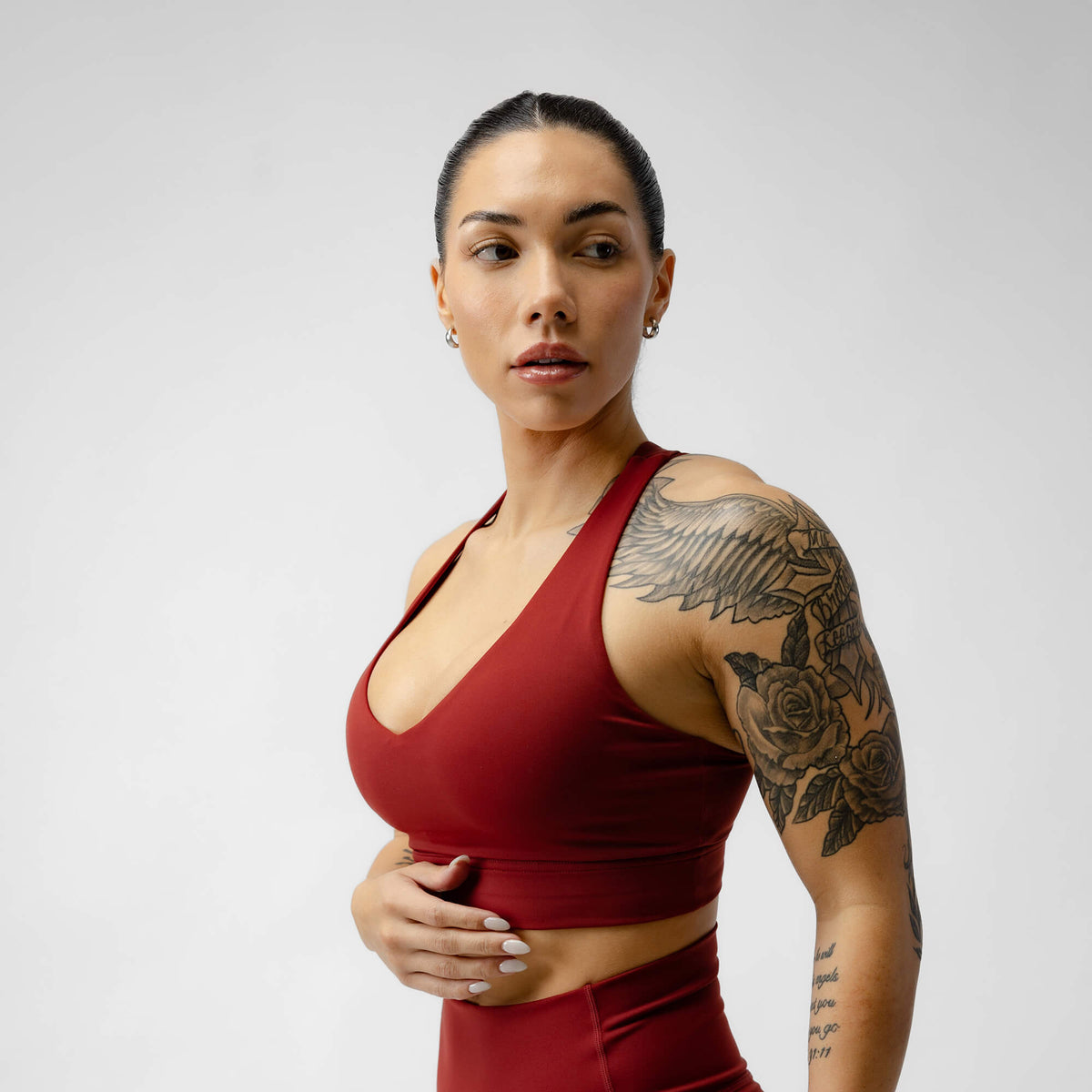 Gymreapers Harmony Bra - Ember Red