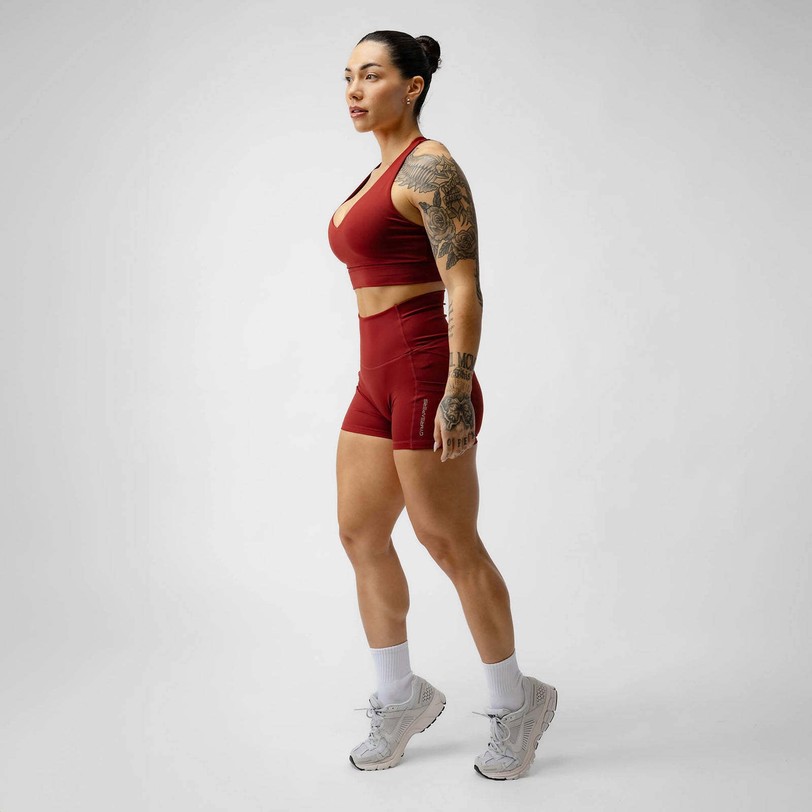 Gymreapers Harmony Bra - Ember Red