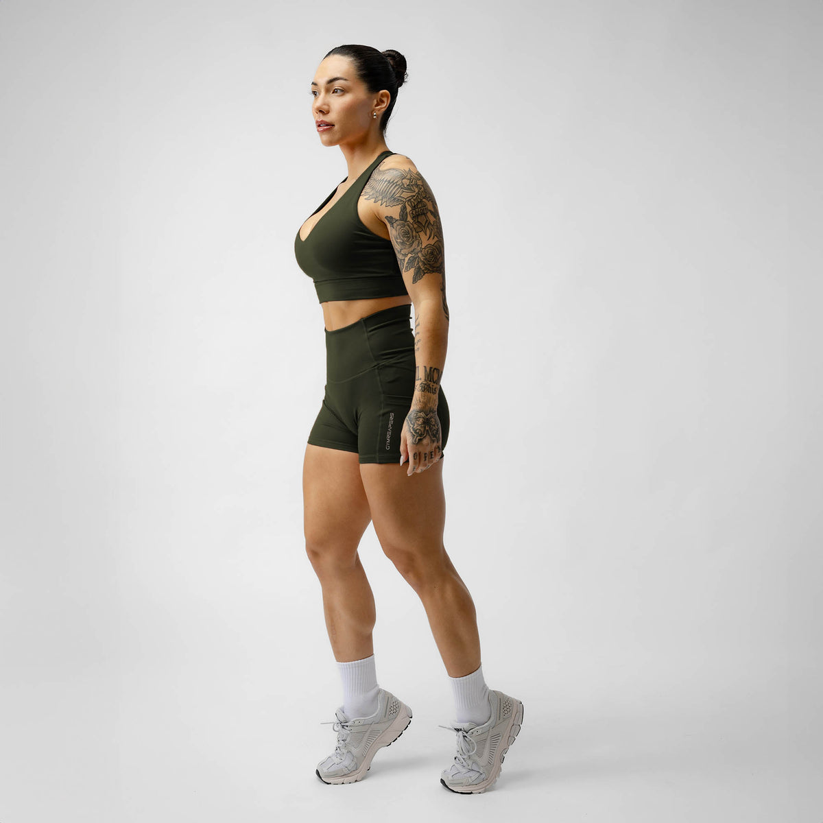 Gymreapers Harmony Bra - Forest Green