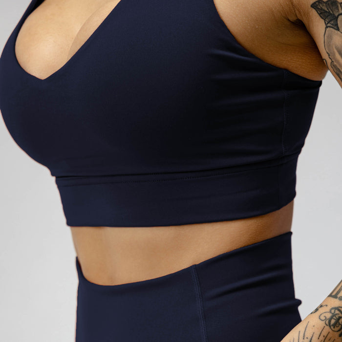 Gymreapers Harmony Bra - Midnight Navy