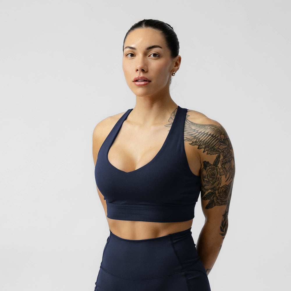 Gymreapers Harmony Bra - Midnight Navy