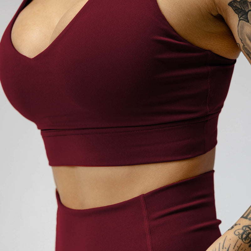 Gymreapers Harmony Bra - Wine