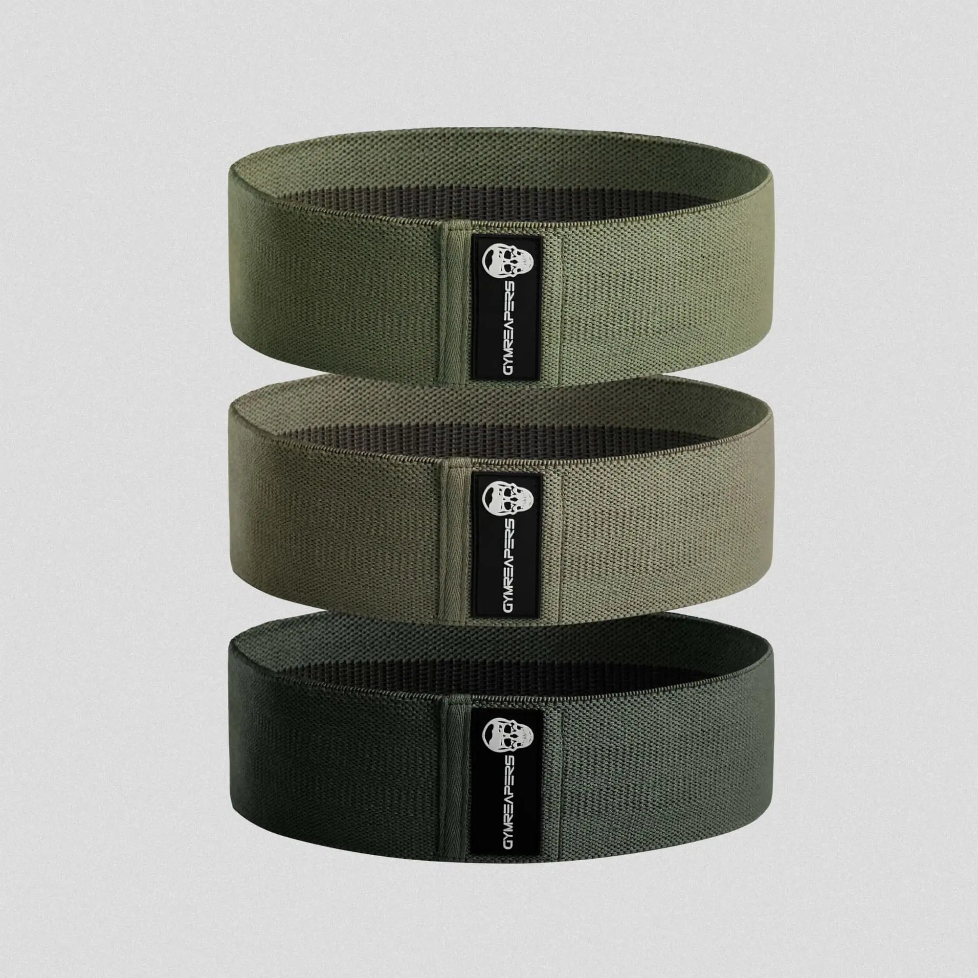 Gymreapers Hip Bands - 3 Pack Military