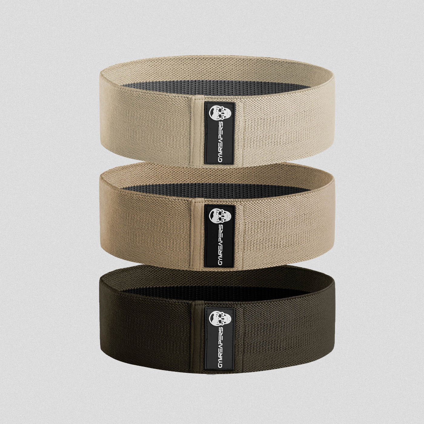 Gymreapers Hip Bands 3-Pack - Nude