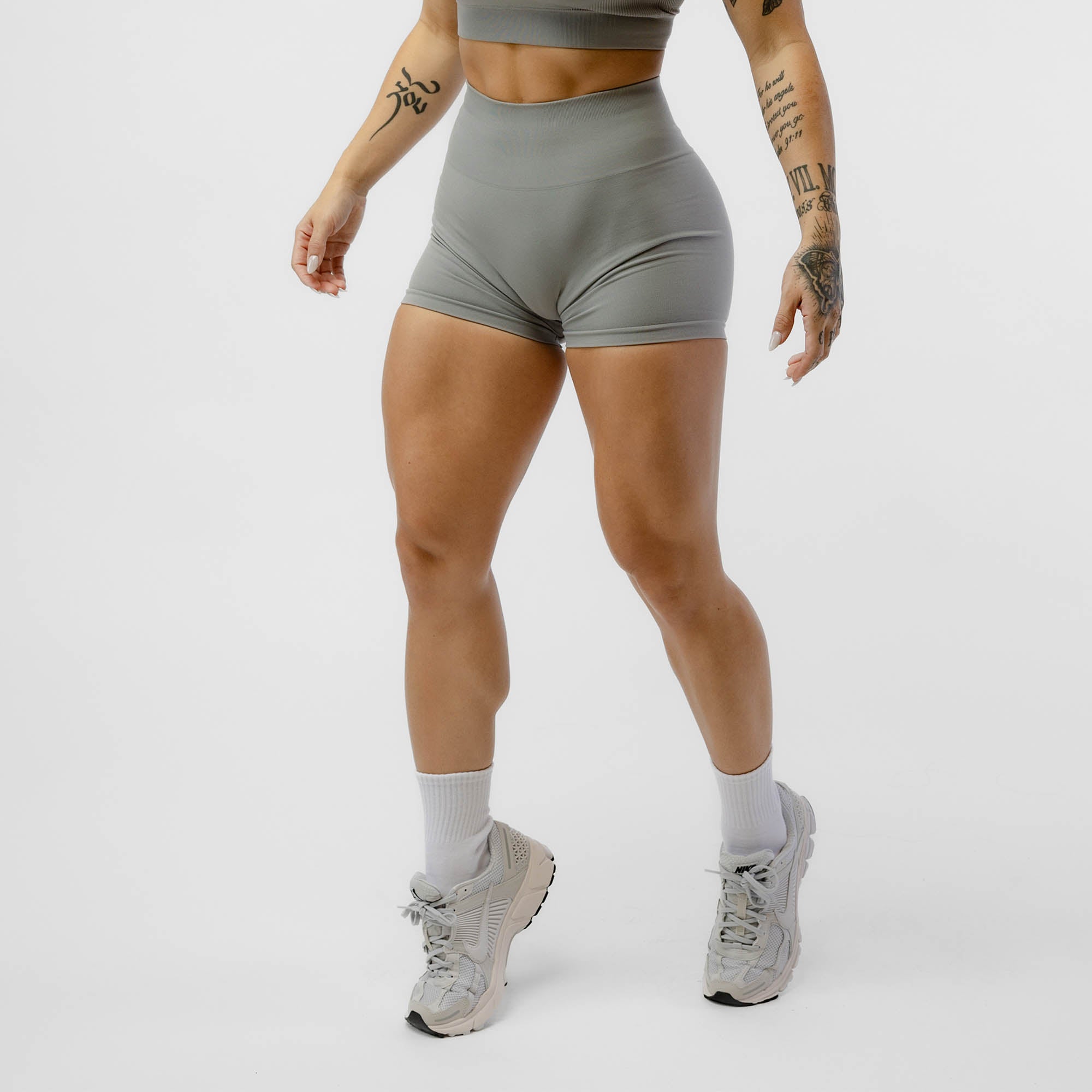 Gymreapers Halo Shorts - Overcast