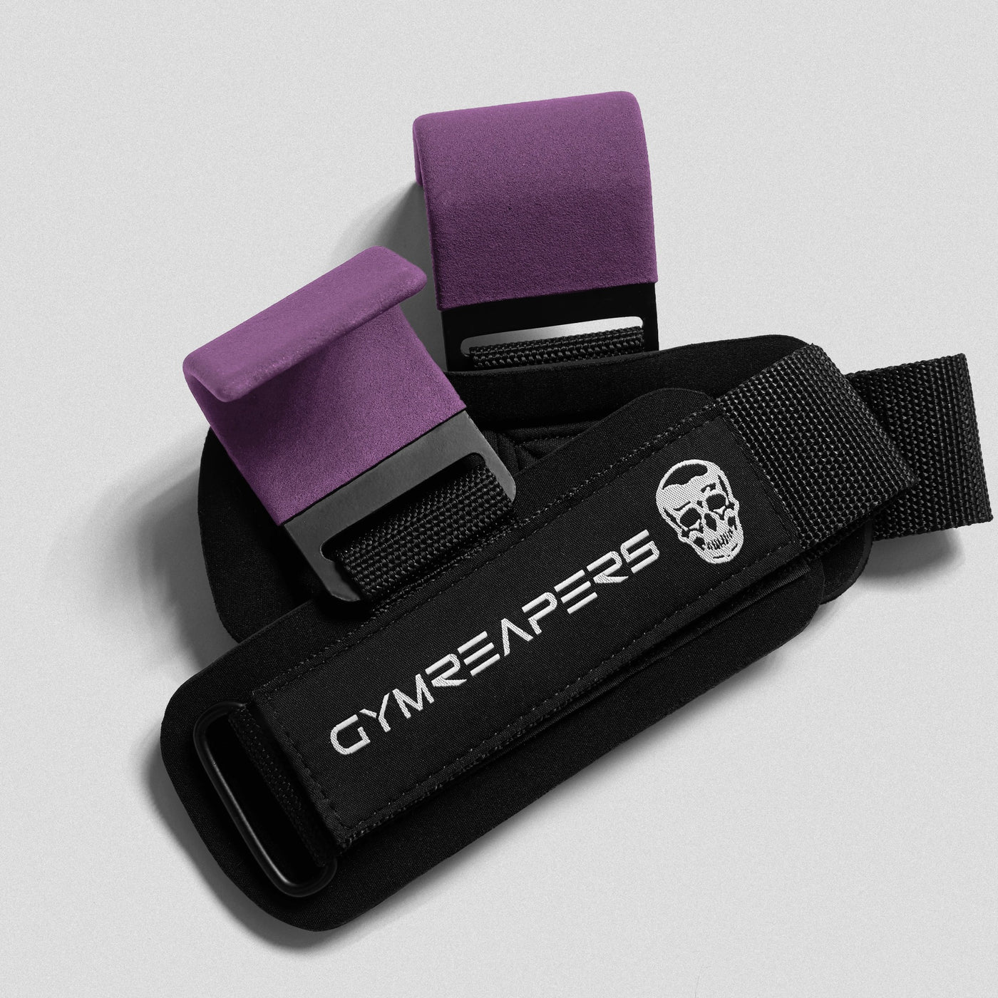 Gymreapers Weightlifting Hooks Purple