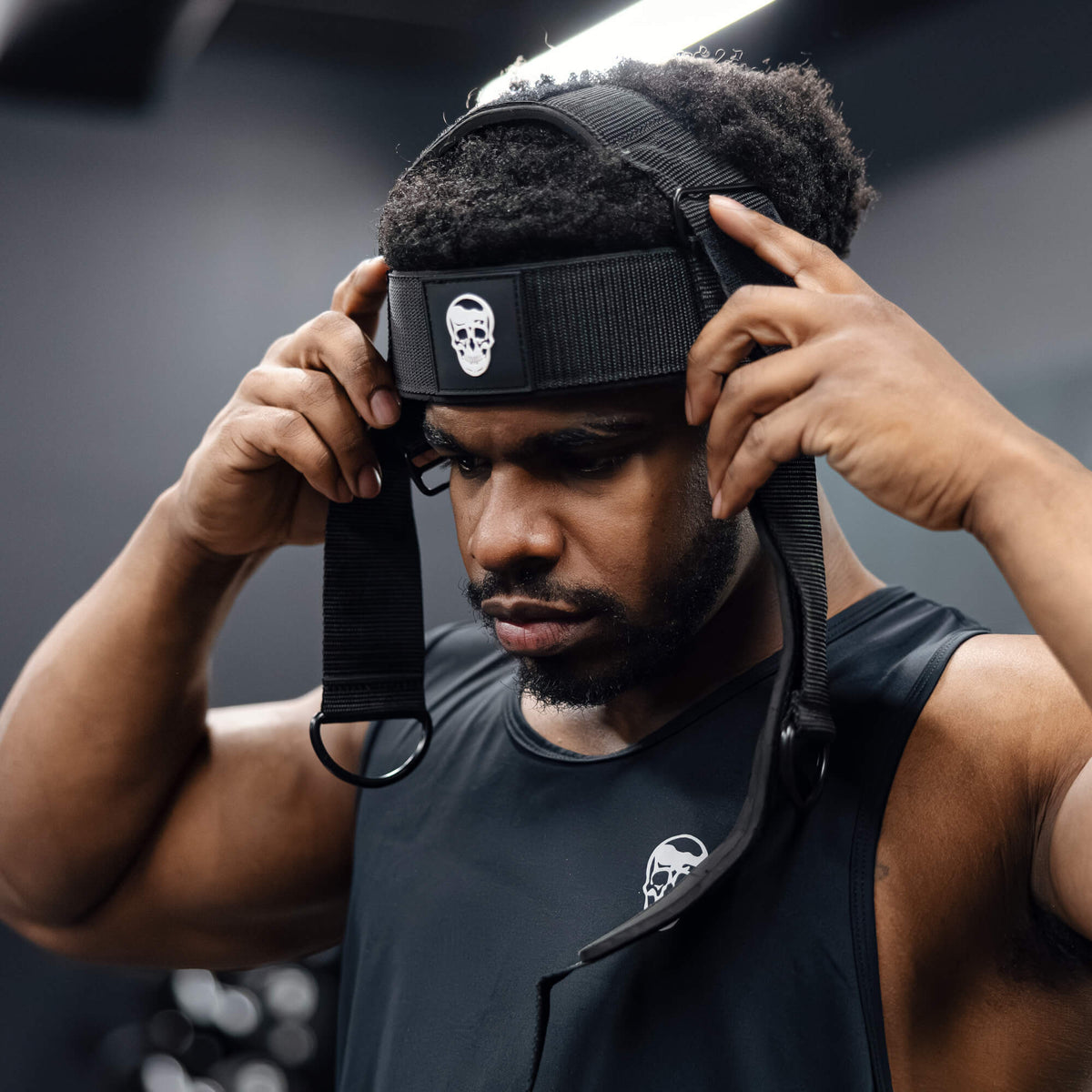 Neck Harness for Training with Adjustable Neck Strap