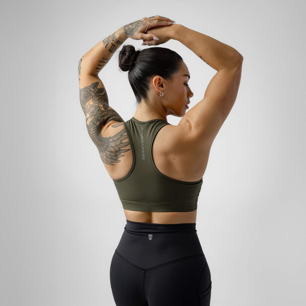 Women's Performance Bra - OD Green