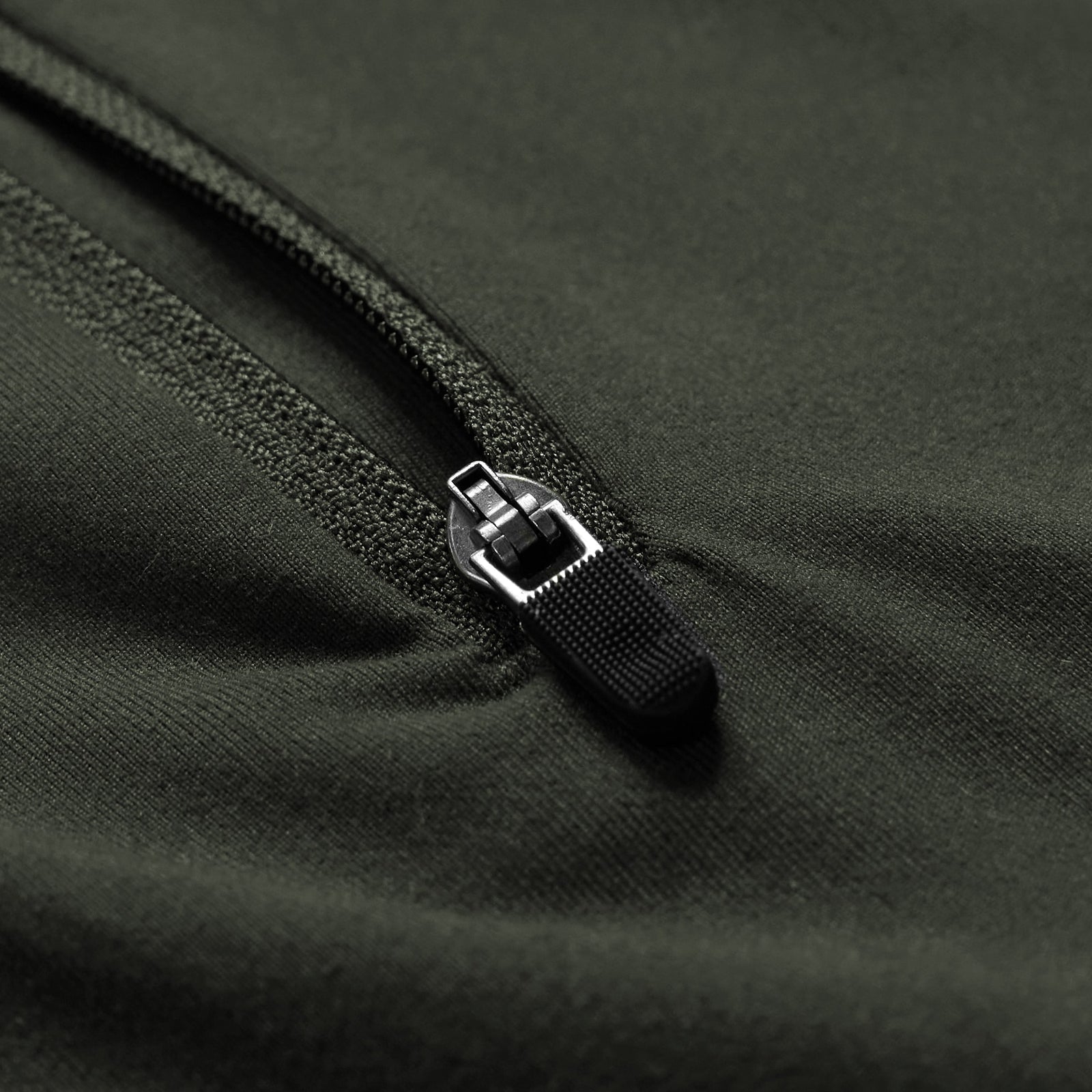 Gymreapers Men's Performance Quarter Zip - OD Green