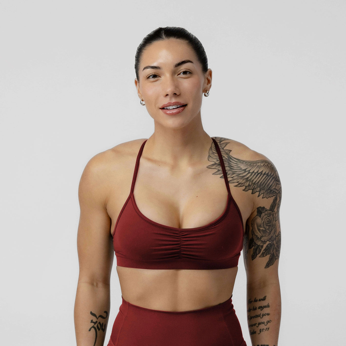 Gymreapers Strive Bra - Ember Red