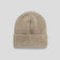 Gymreapers Ribbed Knit Skull Beanie - Tan