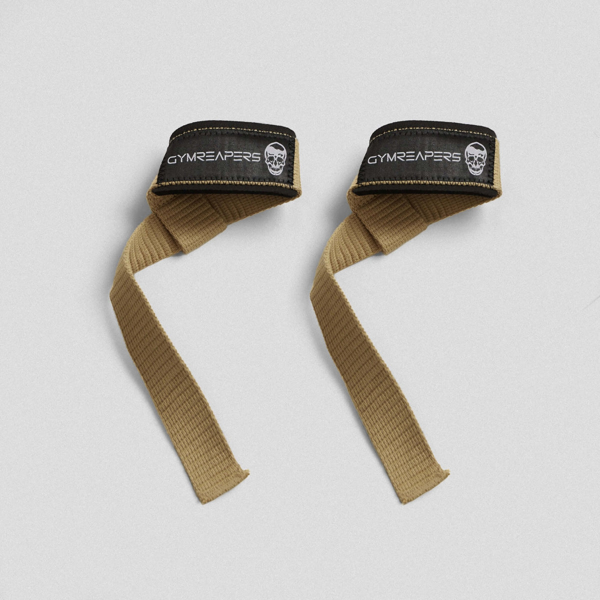 Lifting Straps | Premium Padded Weightlifting Straps - Tan