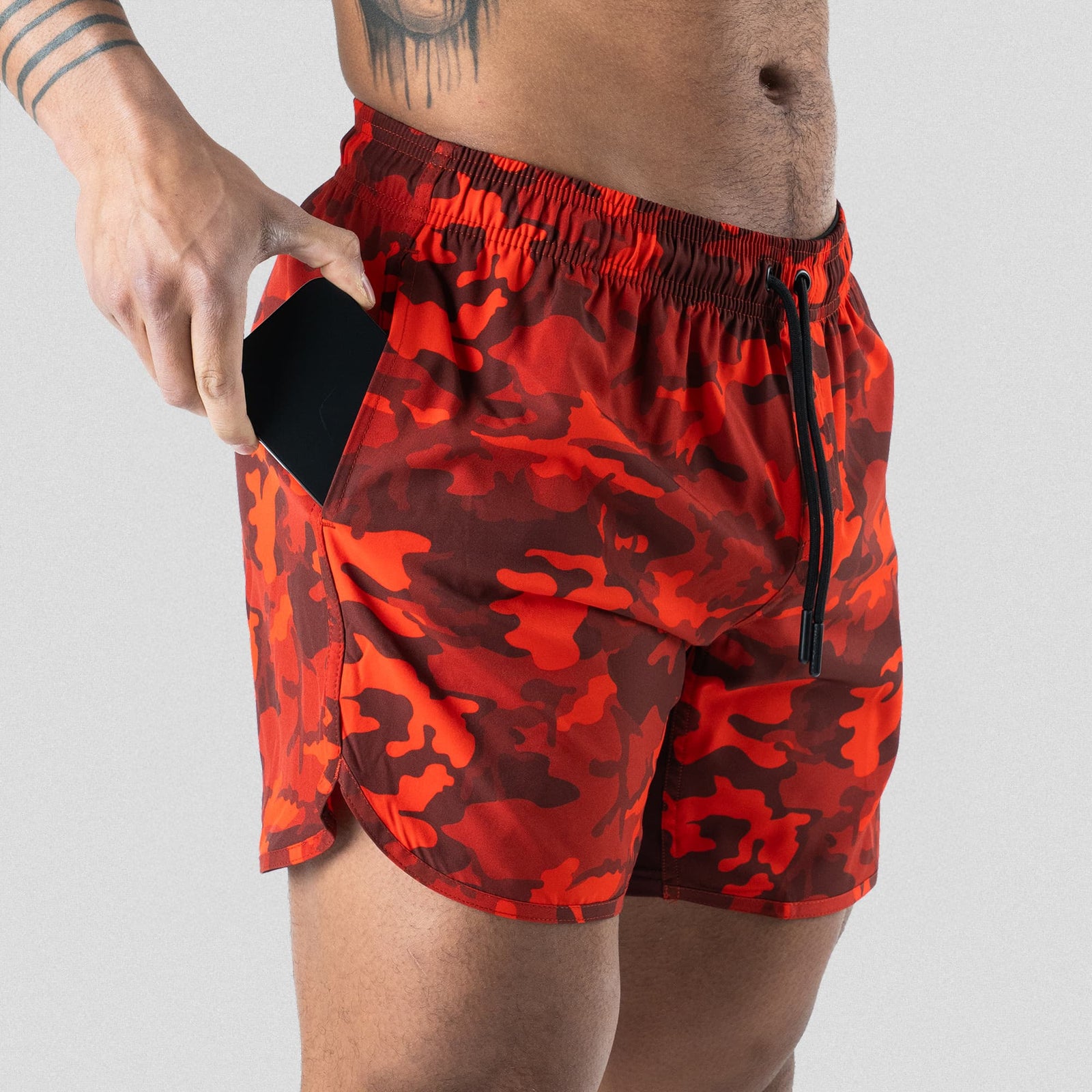 Training Shorts - Ash Camo
