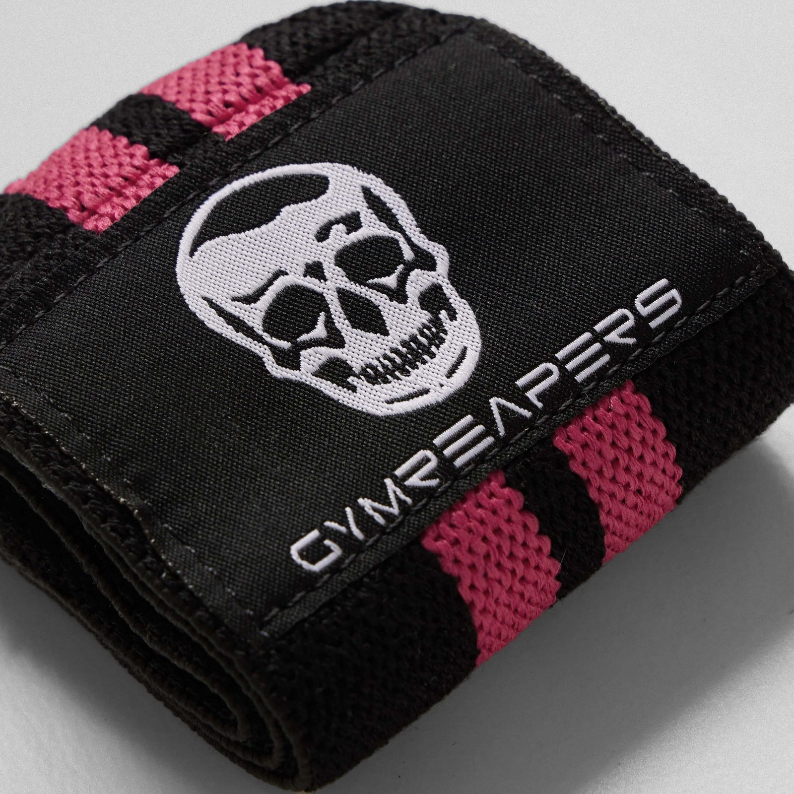 Gymreapers Wrist Wraps - 18" Weightlifting Wrist Support - Pink