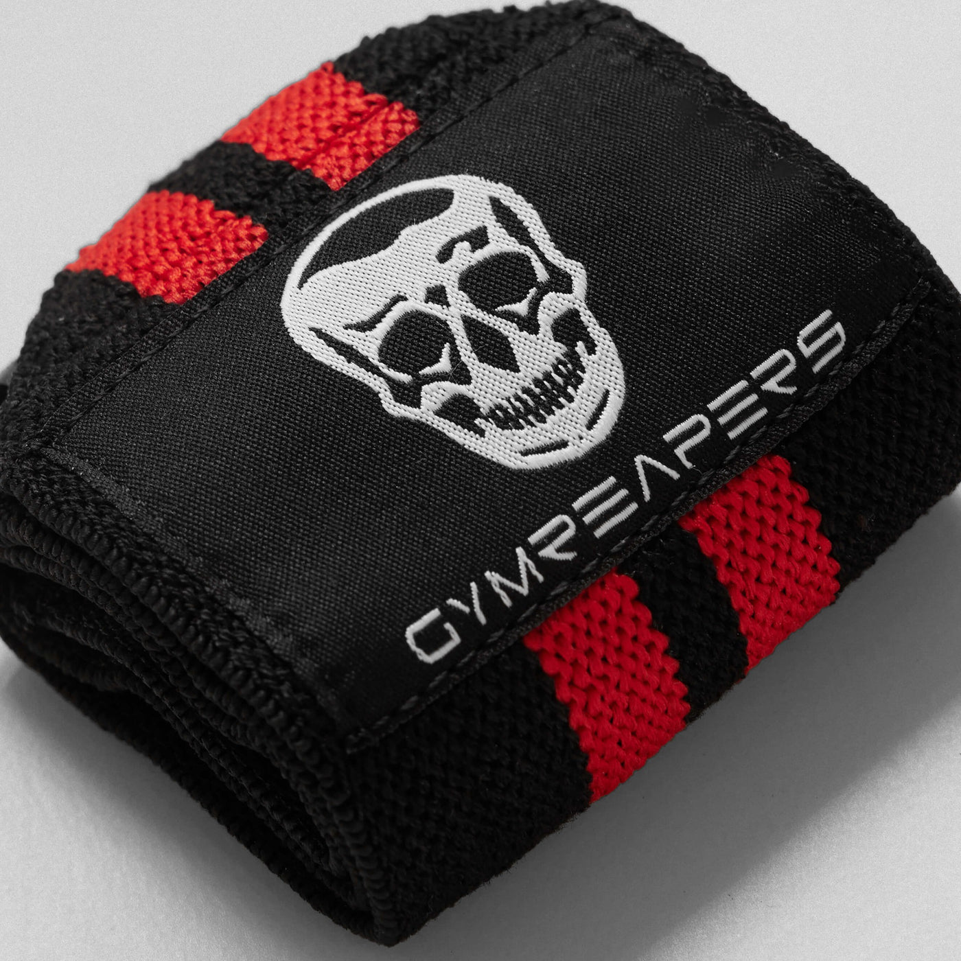 Gymreapers Wrist Wraps - 18" Weightlifting Wrist Support - Red