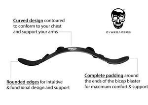 Gymreapers Arm Blaster | Bicep Curl Workout Isolator