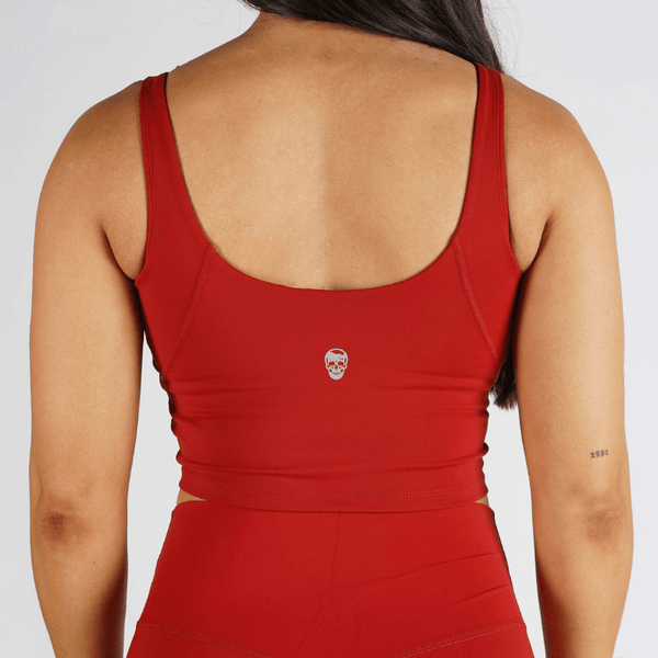 Revive Skull Tank Top - Red