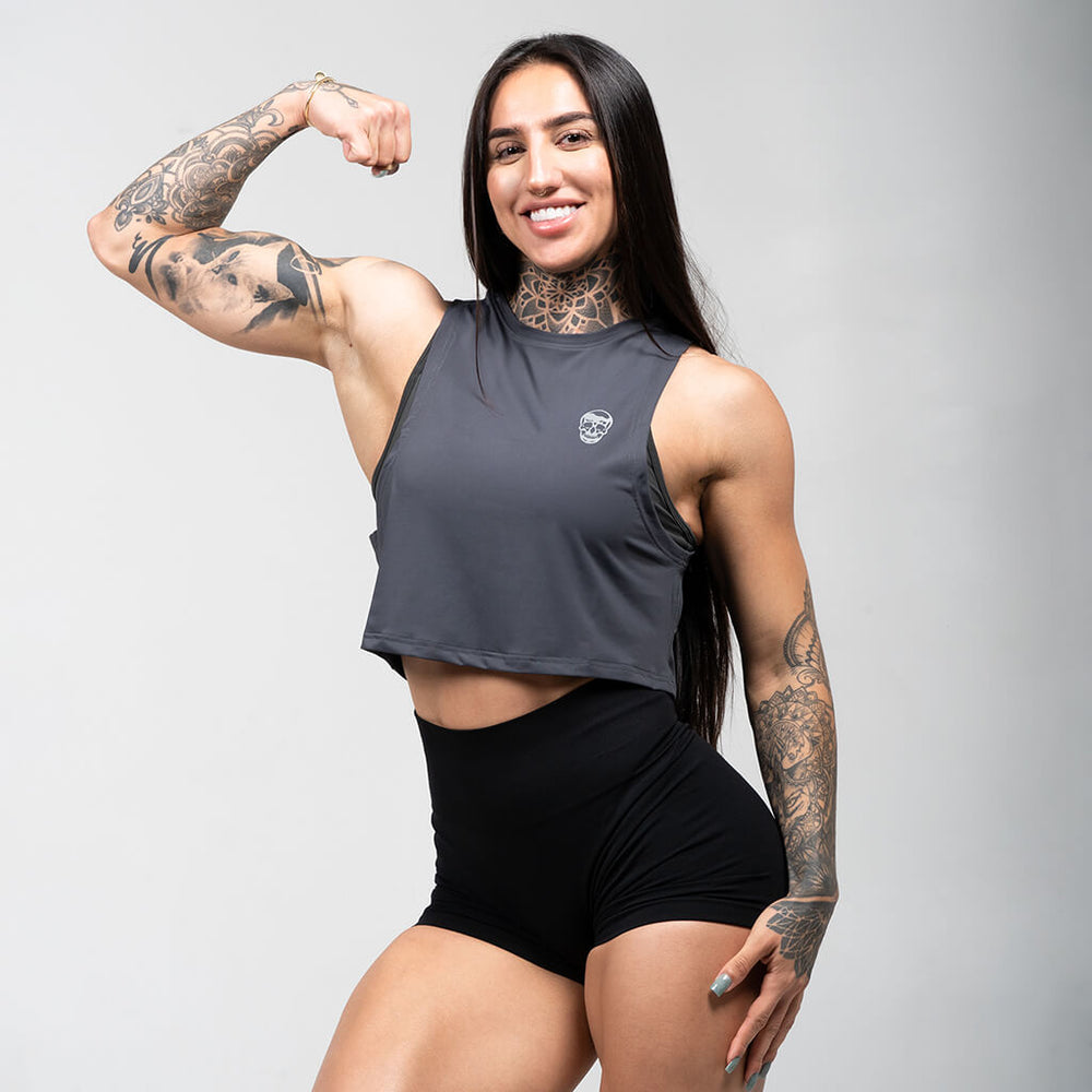 Women's Performance Tank Top - Obsidian